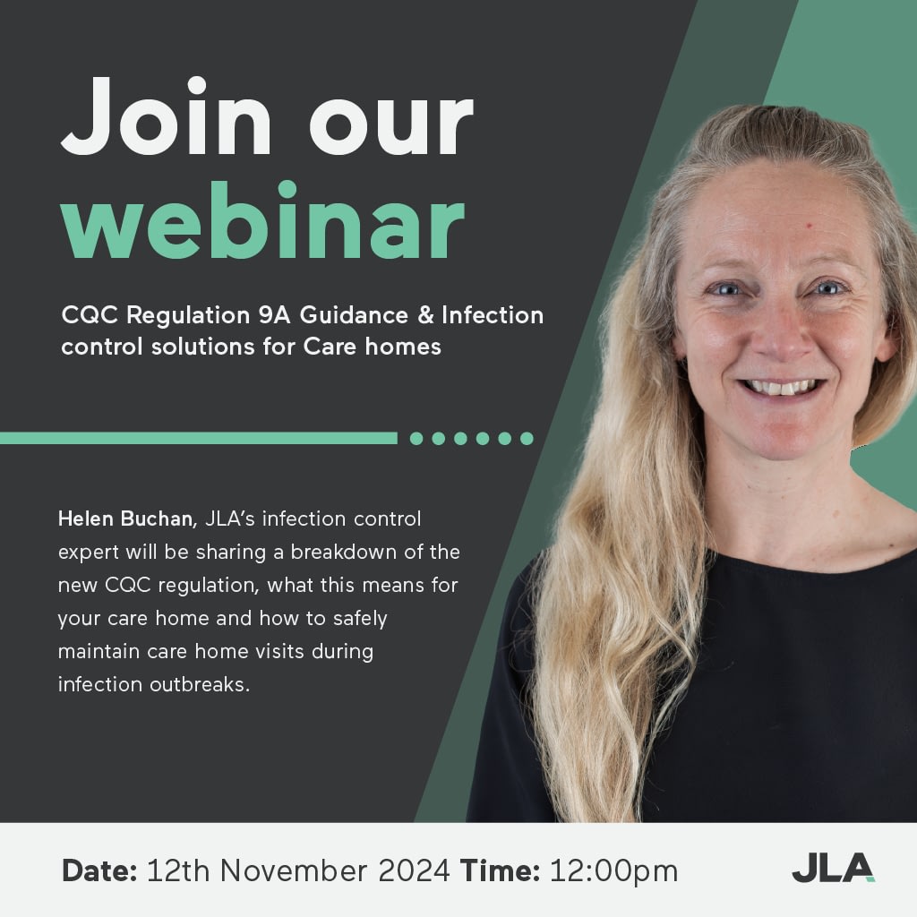 Free webinar: CQC Regulation 9A guidance and infection control ...
