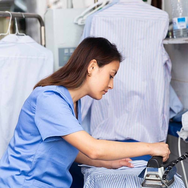 Hand Finishing Commercial Irons and Boards | JLA