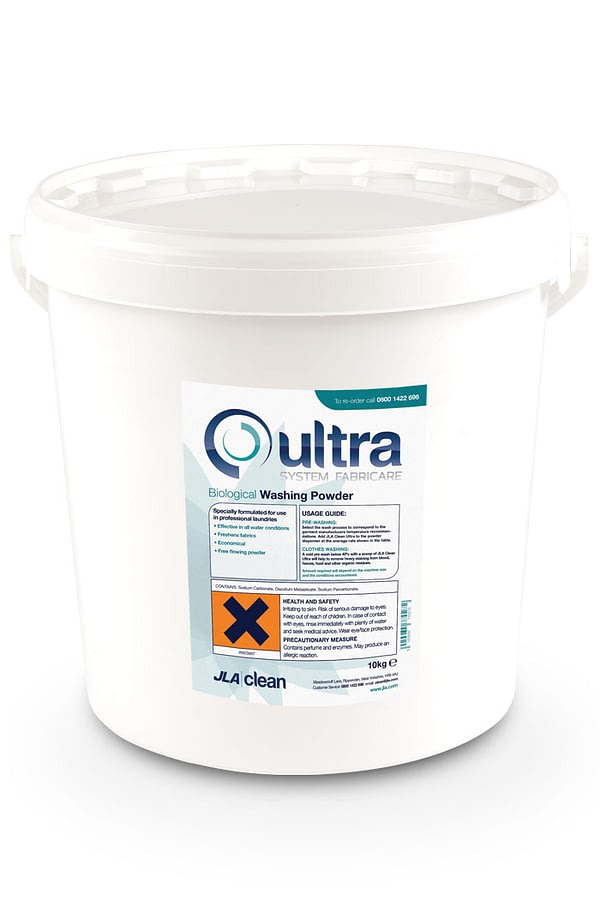 Ultra Bio Washing Powder | Commercial Laundry Detergent | JLA