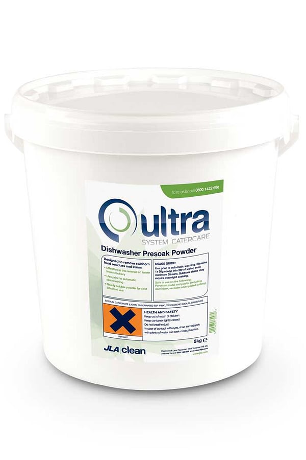 Ultra Dishwasher Pre-Soak Powder | Catering Detergents | JLA Clean