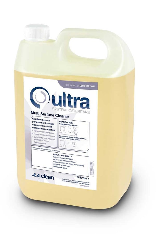 Ultra Multi-Surface Cleaner | Catering Detergents | JLA Clean