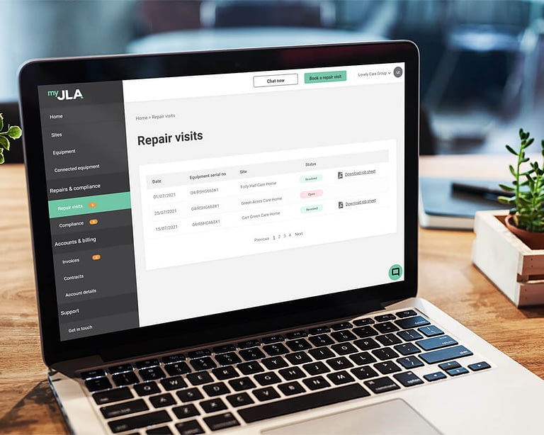 JLA Customer Portal