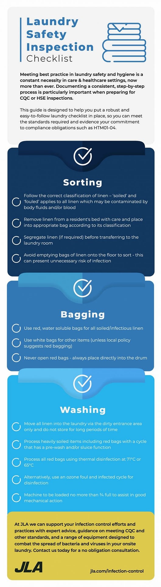 Laundry Safety Inspection Checklist | JLA Blog