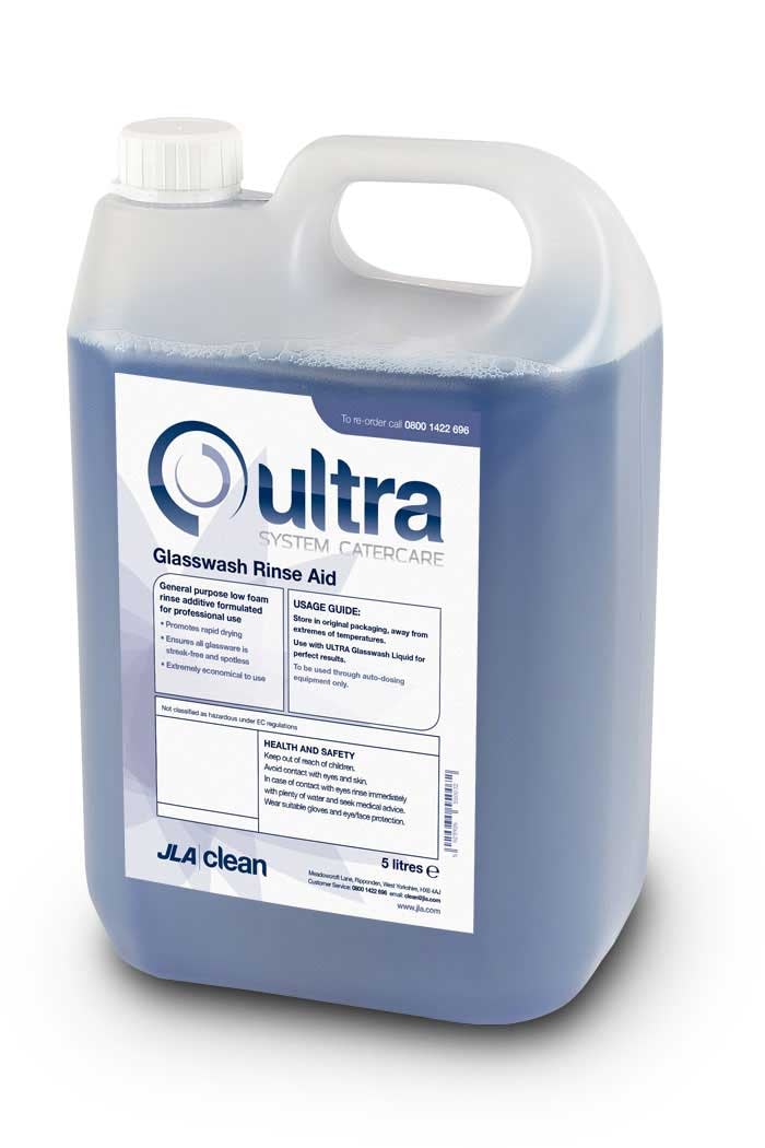 Ultra Glasswash Rinse Aid | Commercial Glasswash Rinse Aid | JLA